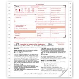 W-3 Business Tax Forms & Compatible Supplies